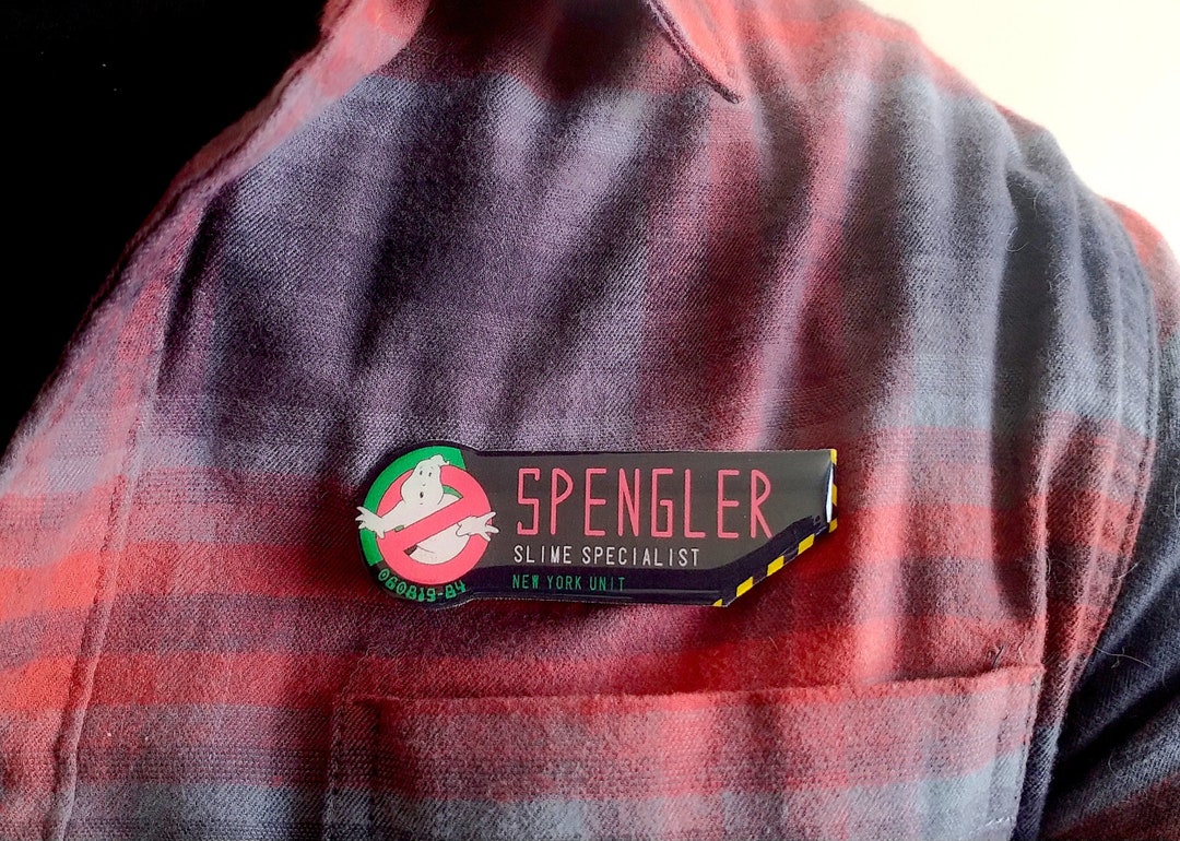 Personalized Ghostbuster Name Tag. Cosplay Accessory Gift for ...