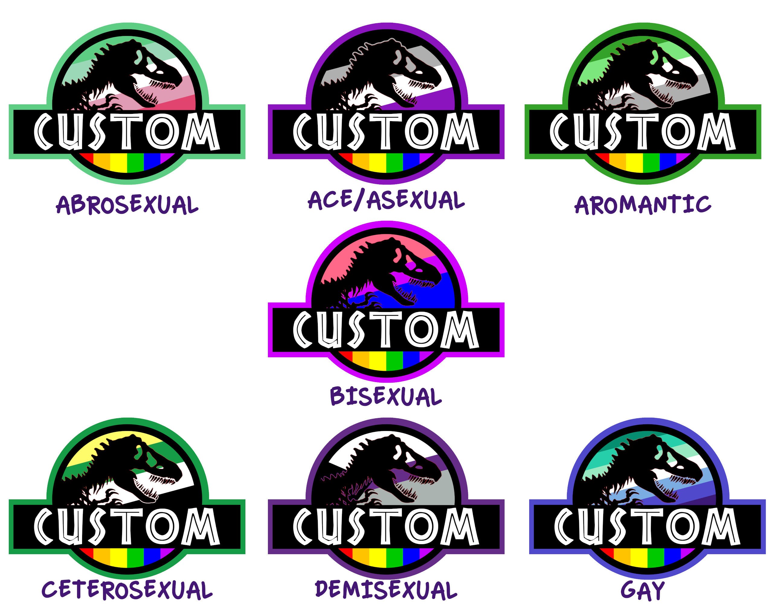 Personalized Pronouns Name Tag. Mock Jurassic Staff Custom Glossy ...