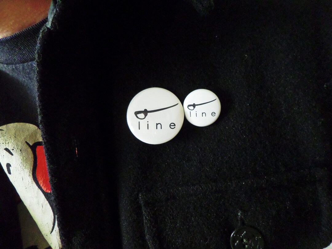 Saber Line Buttons Pinback Button Set or Shop Mix 1 Inch or 1.5 Inch ...