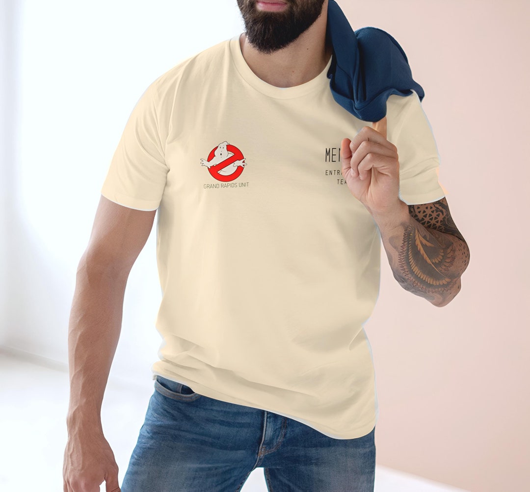 Custom Ghostbusting Staff Shirt. NATURAL Personalized Employee Uniform ...