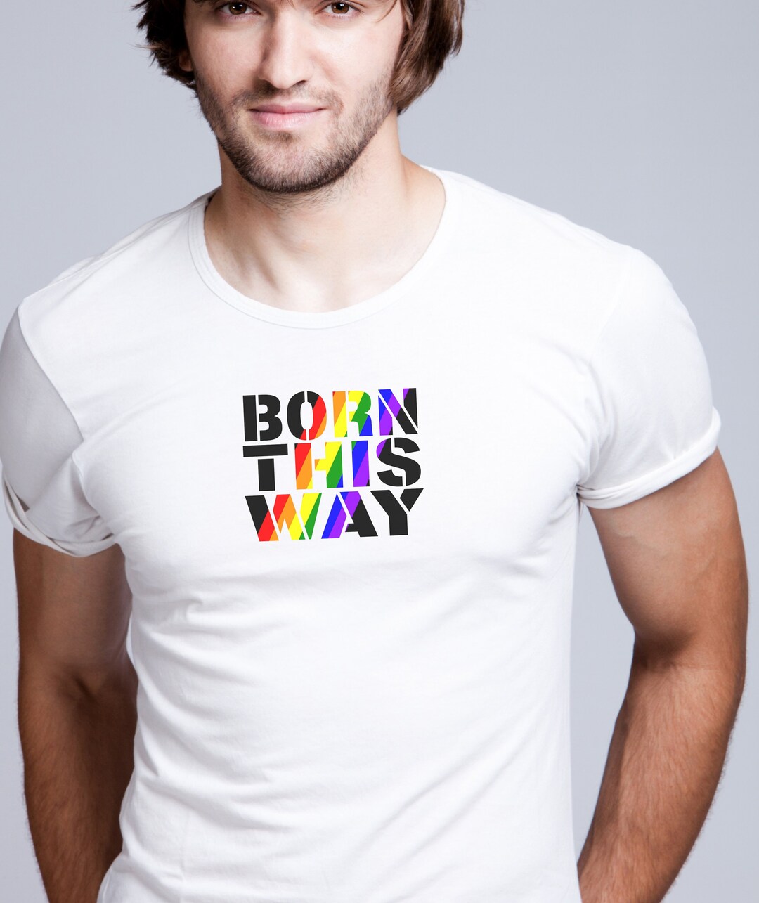 Born This Way Shirts | LGBTQ Pride Tees | Unisex Queer Clothing ...
