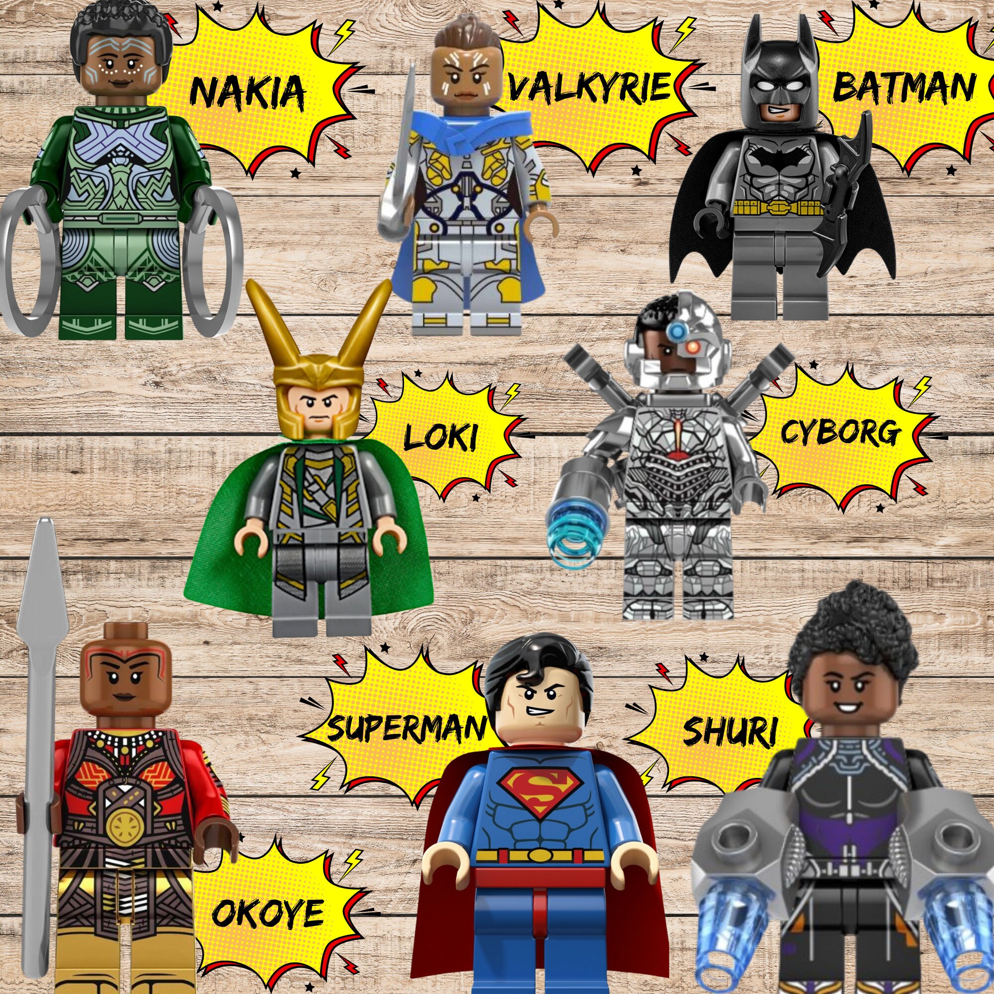 Daddy, Mommy, You Are Our Superhero, Legos, Superheroes, Customized ...