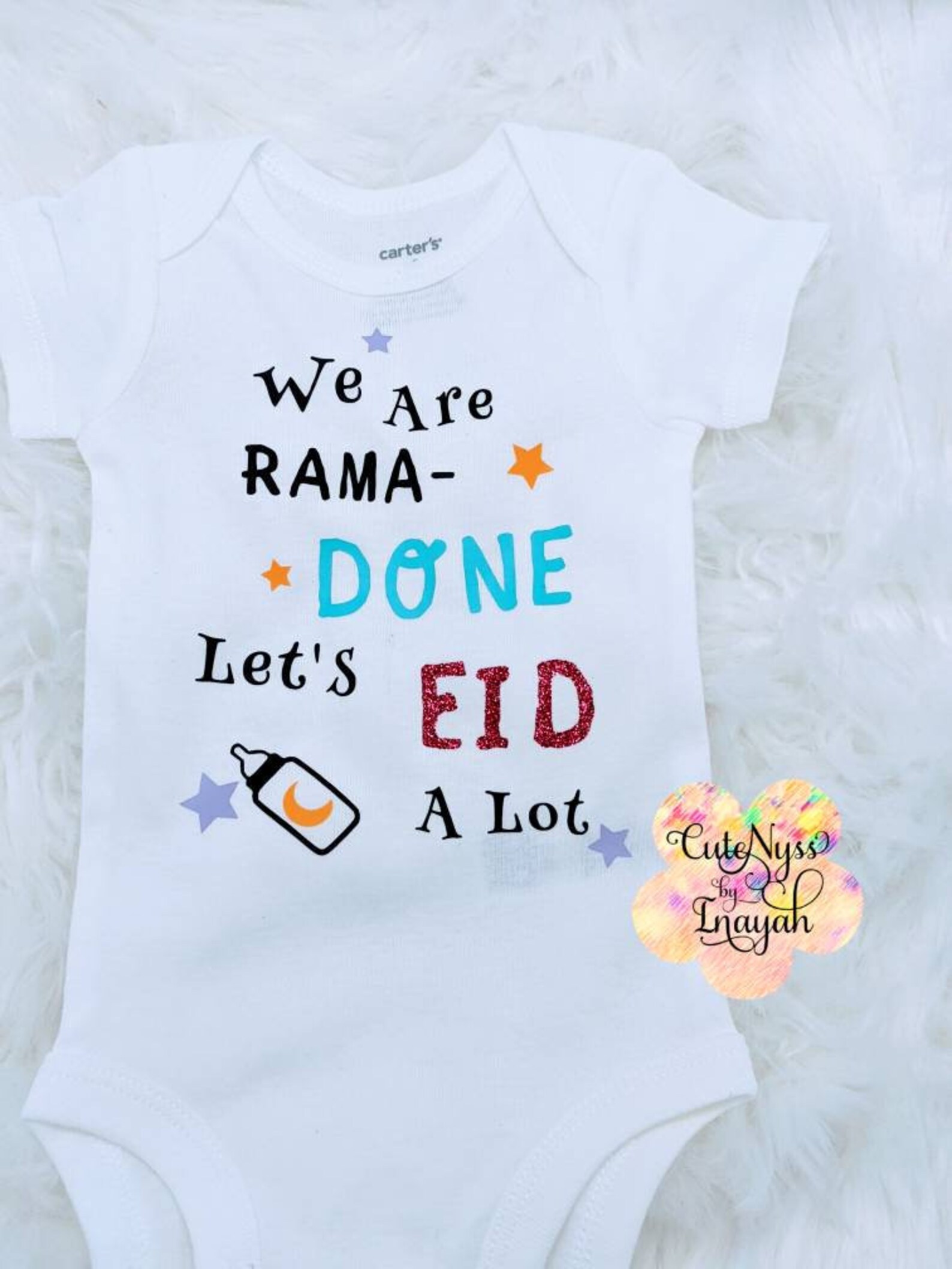 Funny Eid Baby Outfit, Baby's 1st Eid, Eid Mubarak, Eid Ul Fitr ...