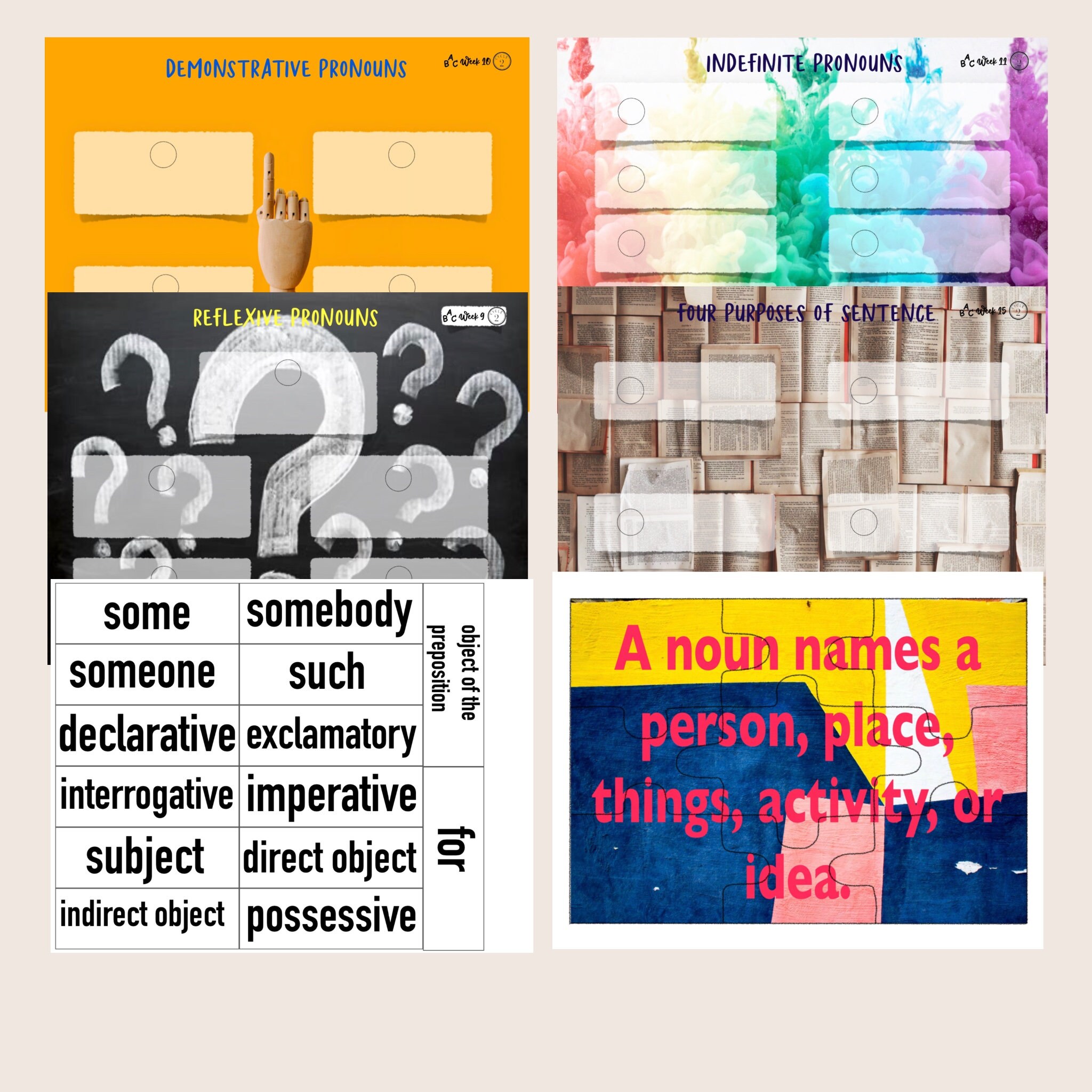 CC Cycle 2 - English, Latin, Math, Interactive Laminates - *PDF Bundle ...