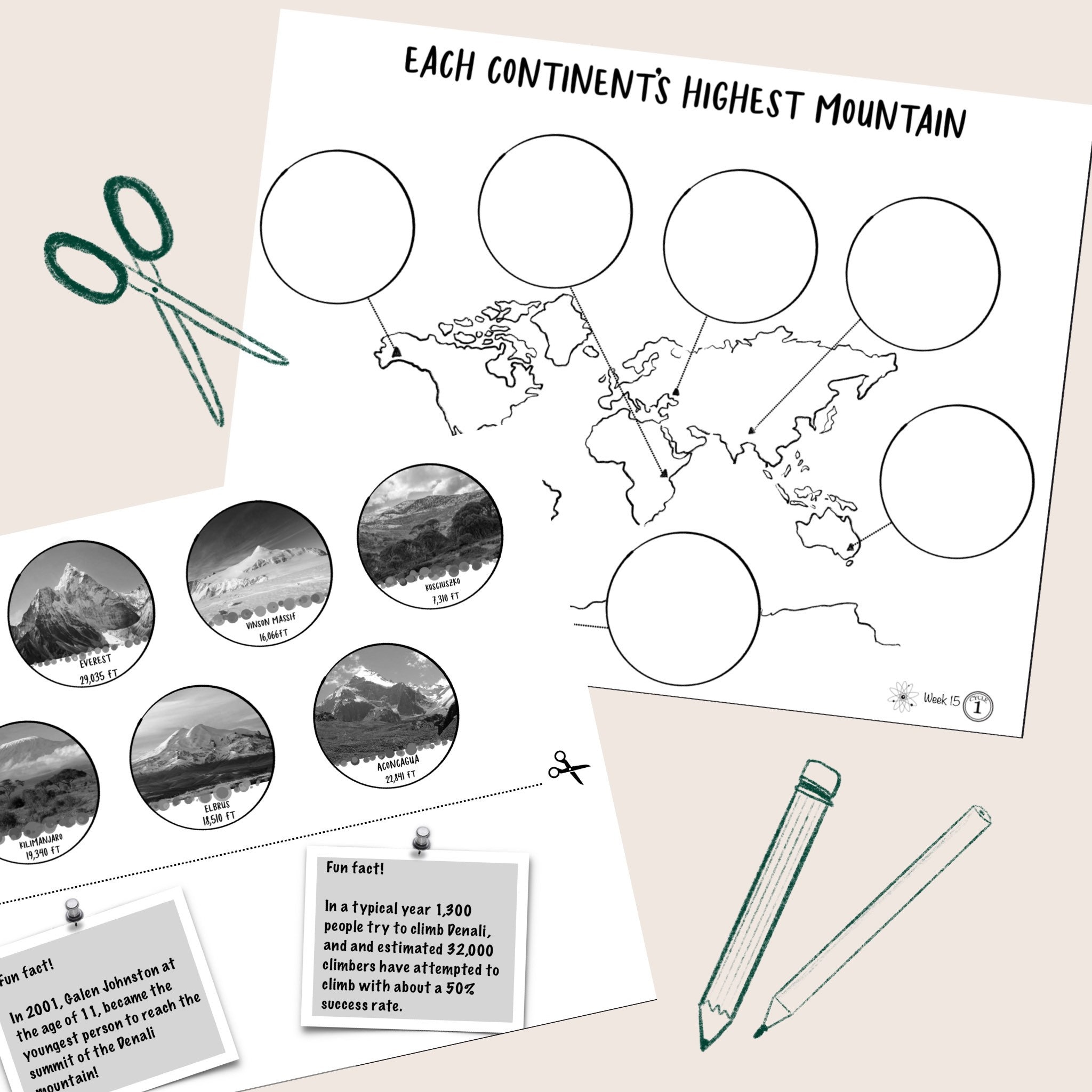 CC - Cycle 1 Science Booklet - Interactive Coloring Pages - 5th Edition ...