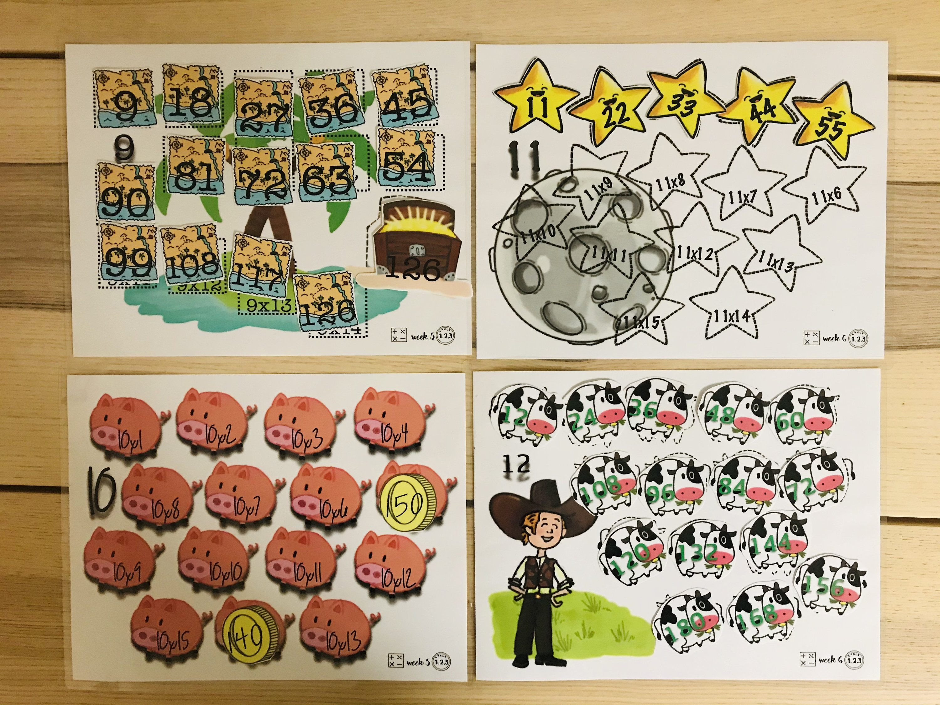 CC Cycle 1, 2, 3 - Math - Interactive Laminates - *PDF* - Etsy