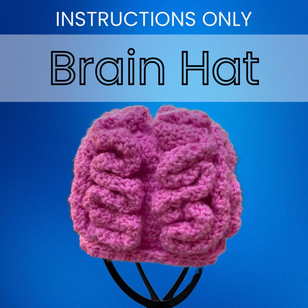 Brain Hat Pattern - Etsy