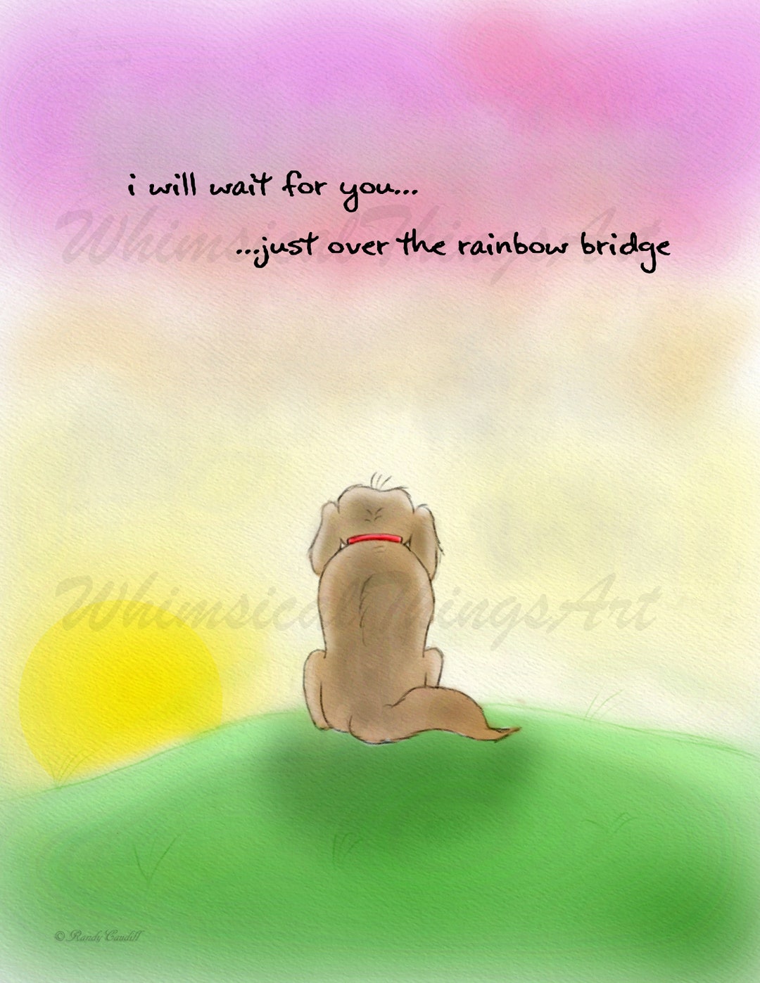 Rainbow Bridge - Digital Art - Instant Download - Etsy