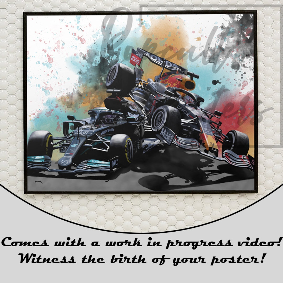 Personalized Car Guy Gift Custom Car Art, Hand-painted Colorful Digital ...