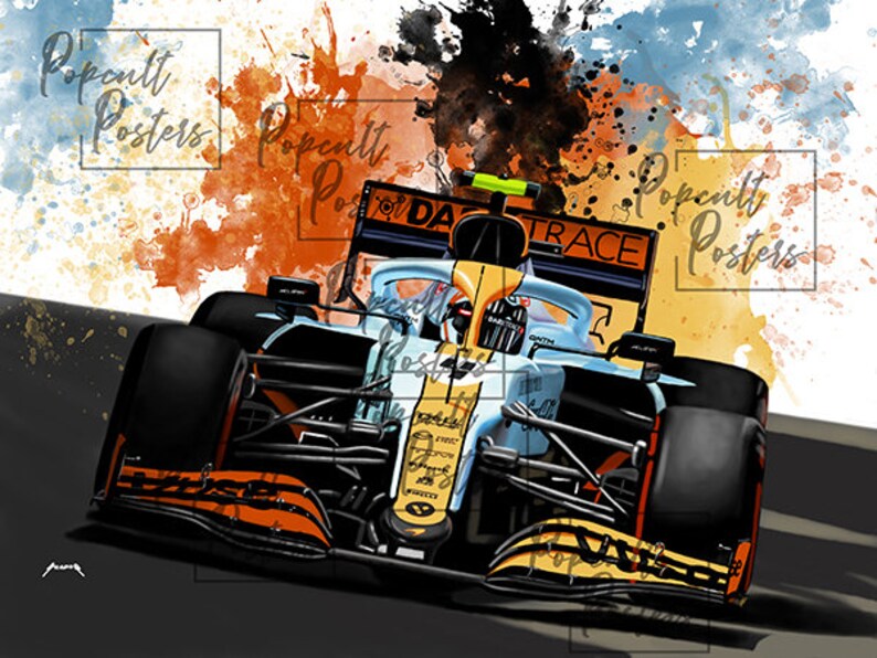 Unique Hand-painted Digital Car Painting Personalized Car Art 18x24 - Etsy