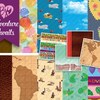 24 Adventure Time Inspired Digital Paper Pack INSTANT DOWNLOAD - for ...