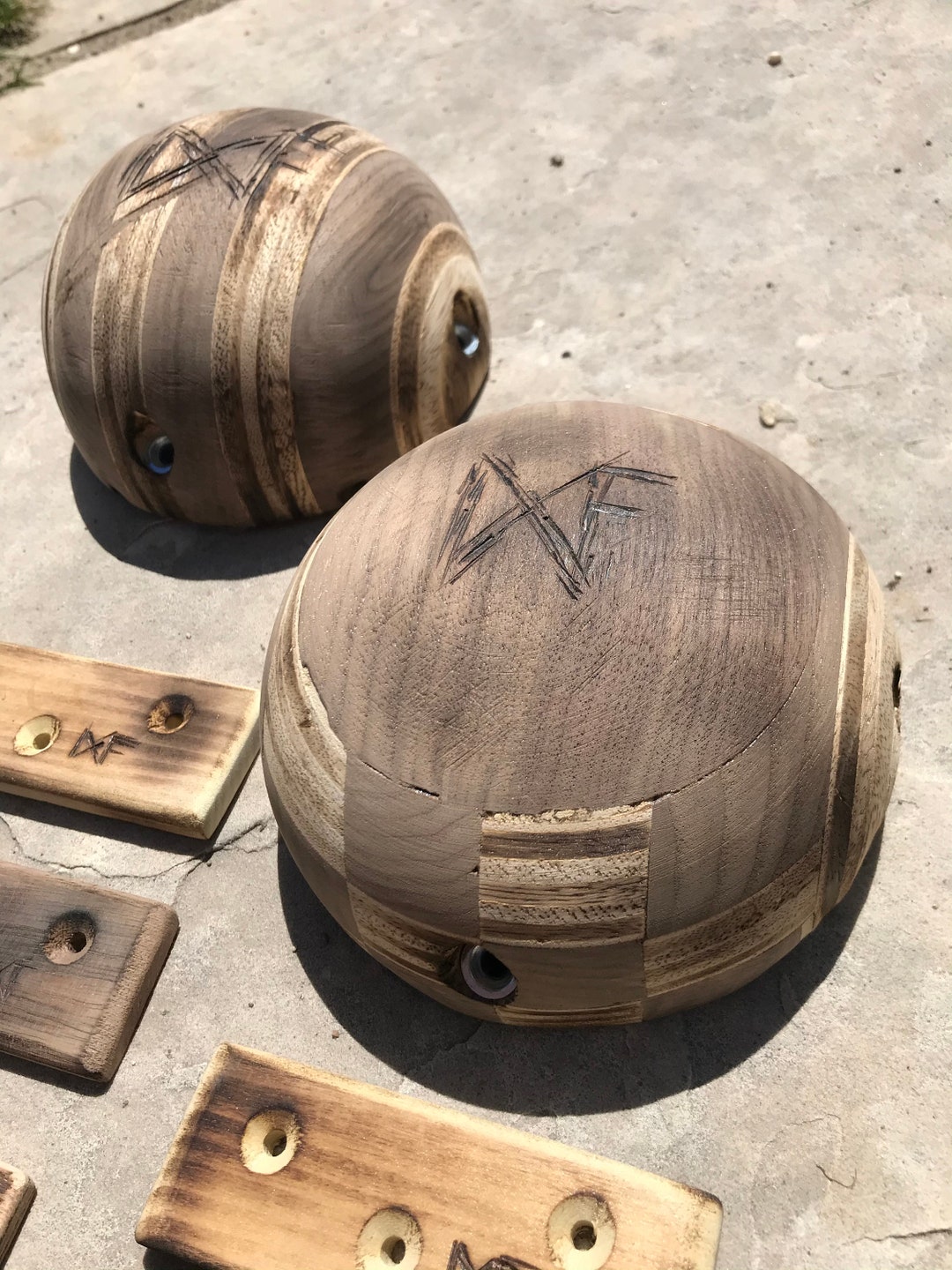 Custom Handmade 6 Slopers for Rock Climbing wood - Etsy Canada