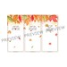 Editable BOOKMARK Templates - Fall - Personalize, Add Your Own Text ...