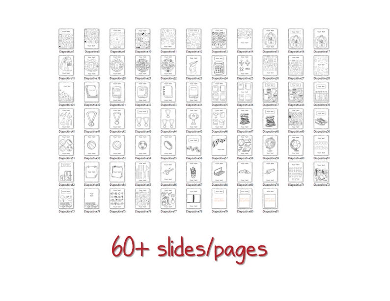 EDITABLE BUNDLE of Coloring Book Covers / Pages for Back to School 120 ...