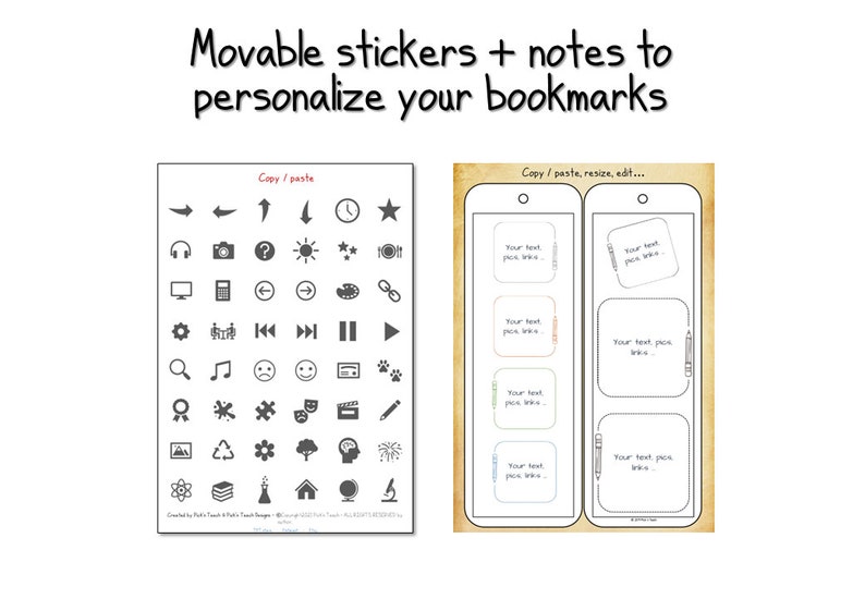 30 Easy-to-customize BOOKMARK Templates 100% EDITABLE for Any Occasion ...