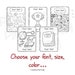 EDITABLE Coloring Book Covers / Pages for Back to School 60+ Templates ...