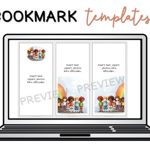 40+ Editable BOOKMARK Templates "children" - Add Your Own Text and ...