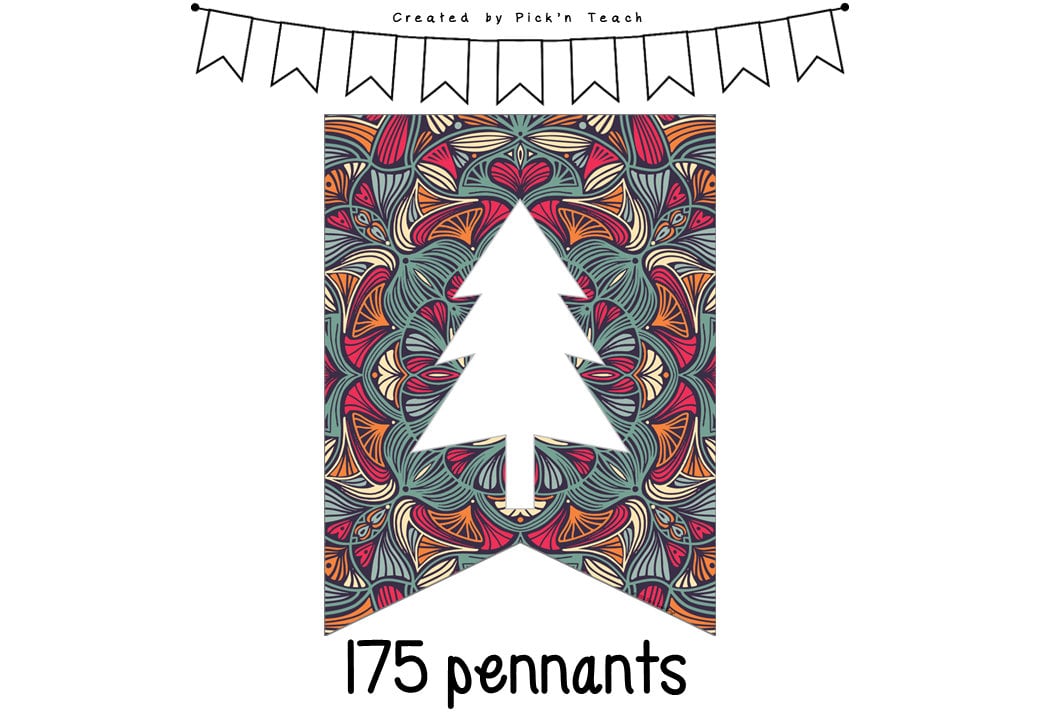 Printable BANNER Templates 175 Pennants for Birthday, Anniversary, Baby ...