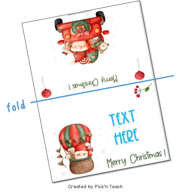 Christmas EDITABLE NAME TAGS Templates , Holiday Party, Folded, Family ...