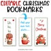 Editable BOOKMARK Templates for Christmas Add Your Own Text and Images ...