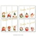36 Bookmarks to Print for December,christmas Greetings Gifts Family and ...