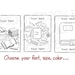 EDITABLE Coloring Book Covers / Pages for Back to School 60+ Templates ...