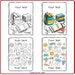 EDITABLE Coloring Book Covers / Pages for Back to School 60+ Templates ...