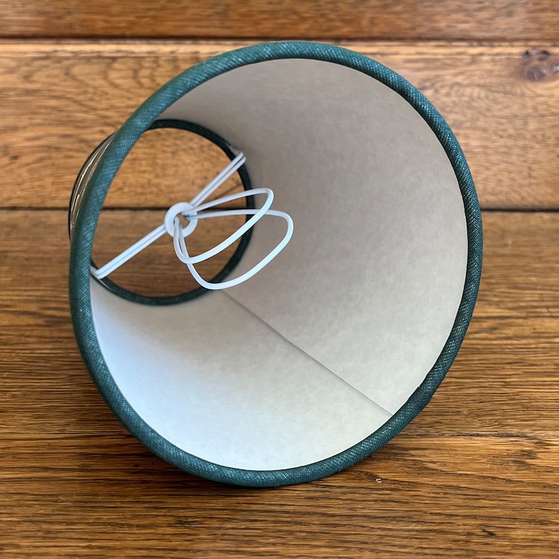 Hand Marbled Green Spot Candle Clip Lampshade - Etsy