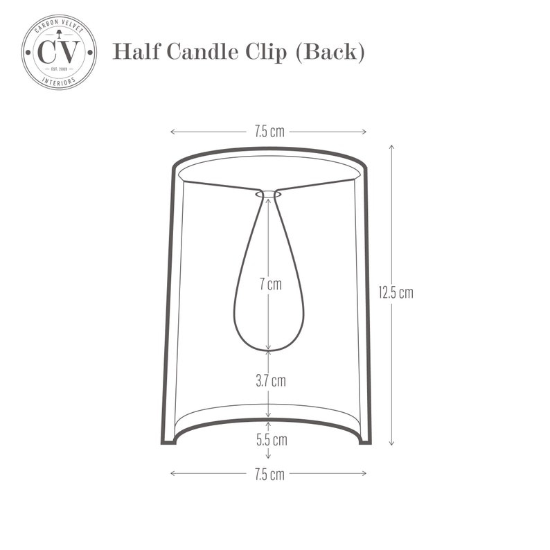 Hand Marbled Green Spot - Handmade, Candle Clip Half Shield Lampshade ...