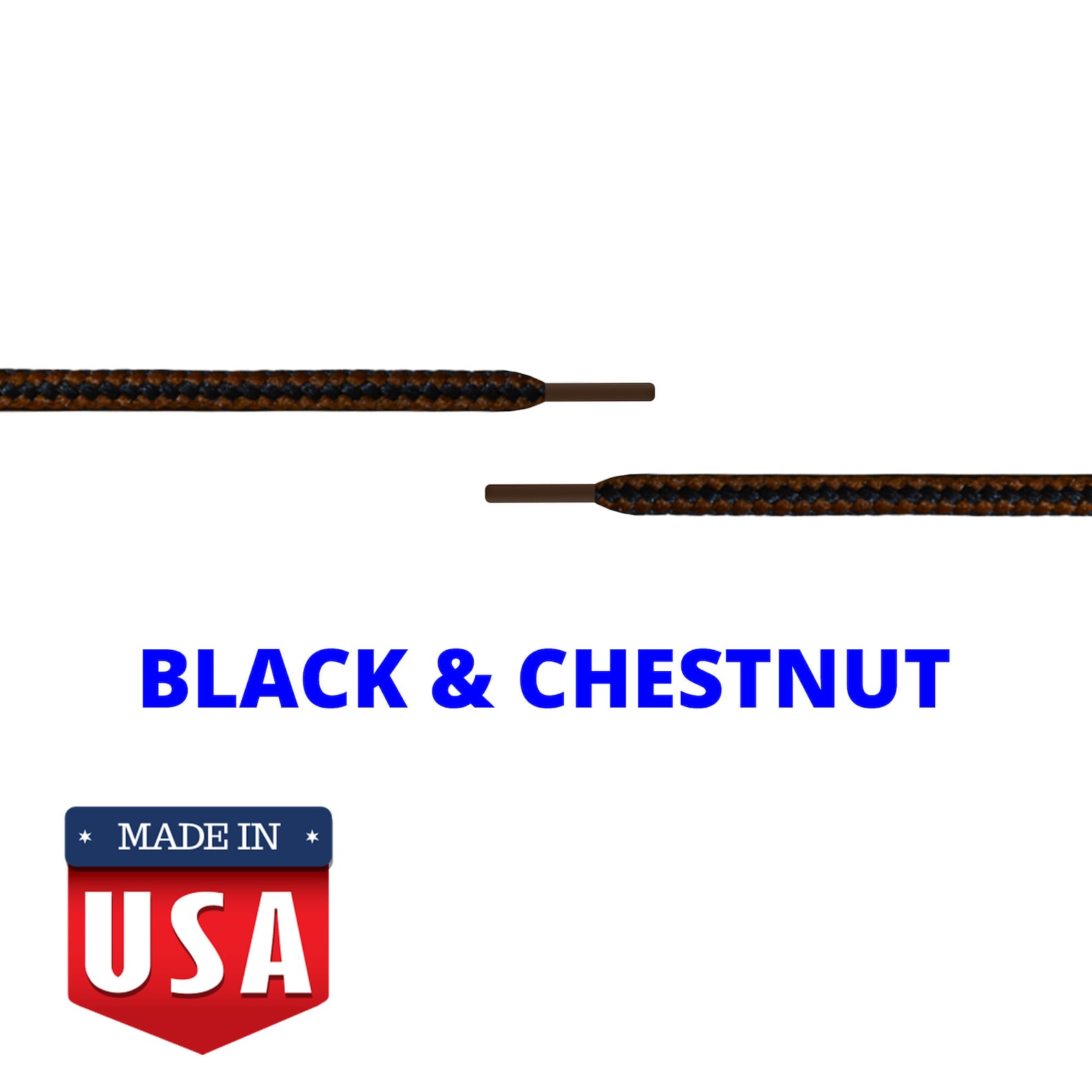 Boot Laces - Heavy-duty! Round - Non-fraying! Non-stretching! Extremely ...