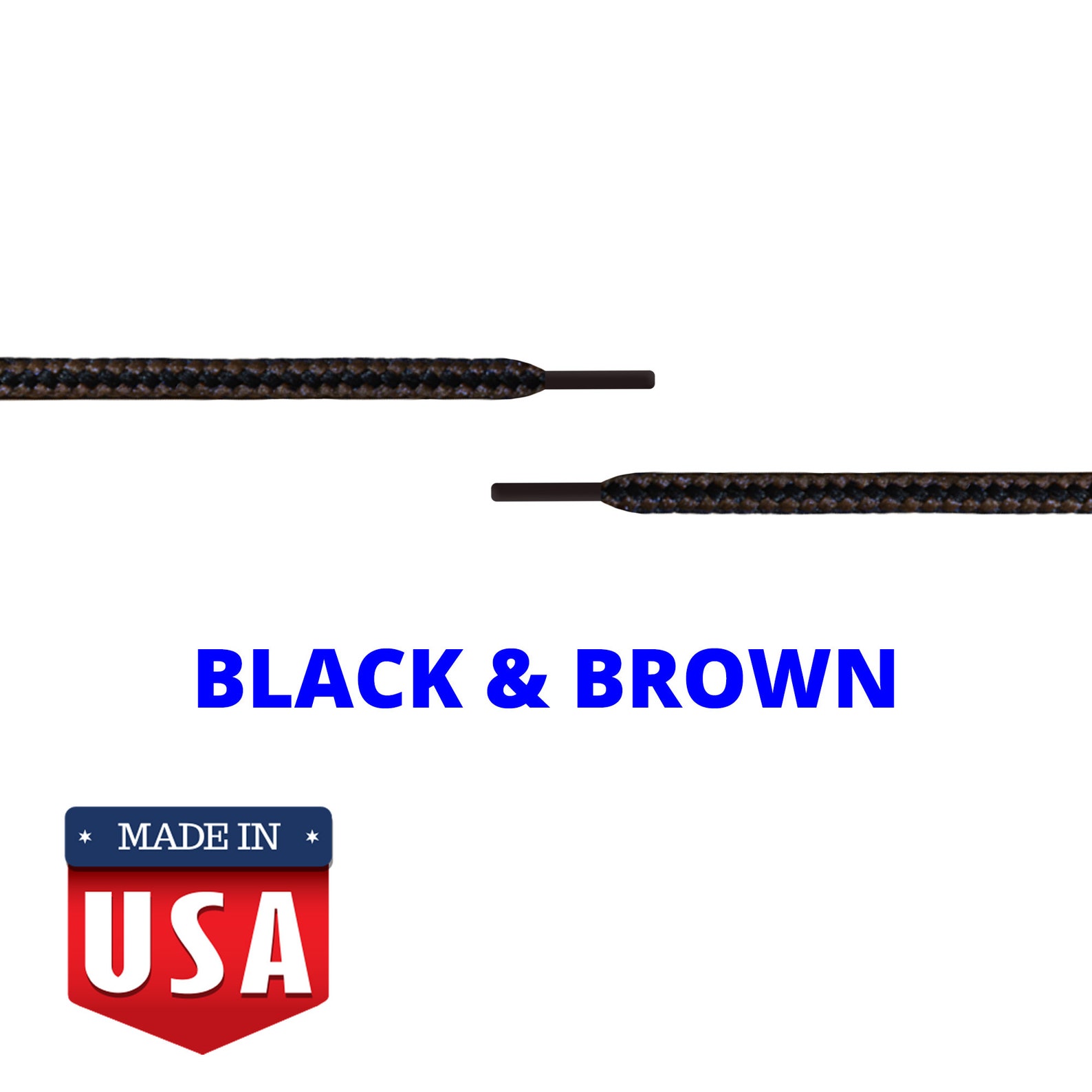 Boot Laces - Heavy-duty! Round - Non-fraying! Non-stretching! Extremely ...