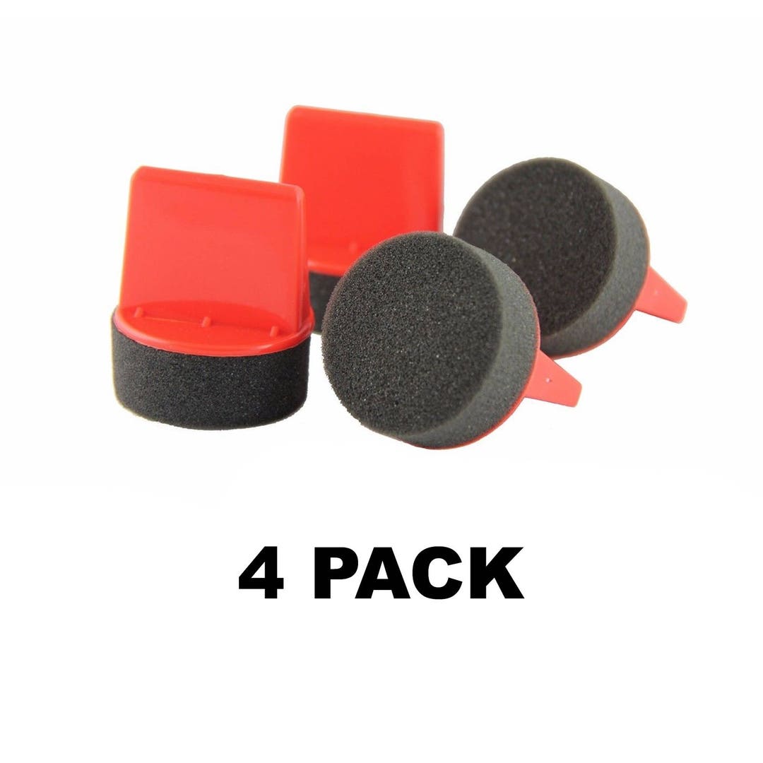 4 Pack Professional Grade Sponge Dauber Applicator - Ergonomic Handle ...