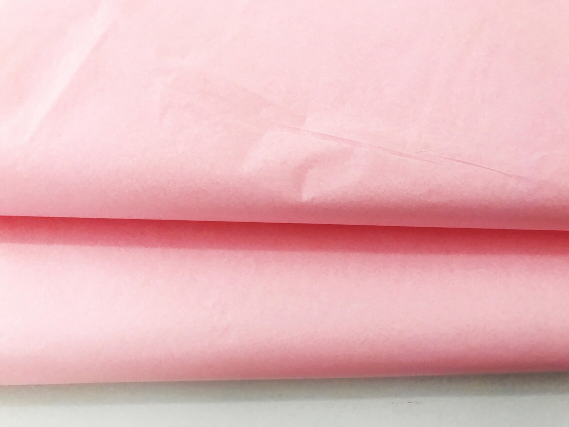 10 X Sheets Blush Pink Tissue Paper Sheets Gift Wrapping/bulk - Etsy