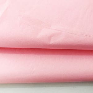 10 X Sheets Blush Pink Tissue Paper Sheets Gift Wrapping/bulk - Etsy