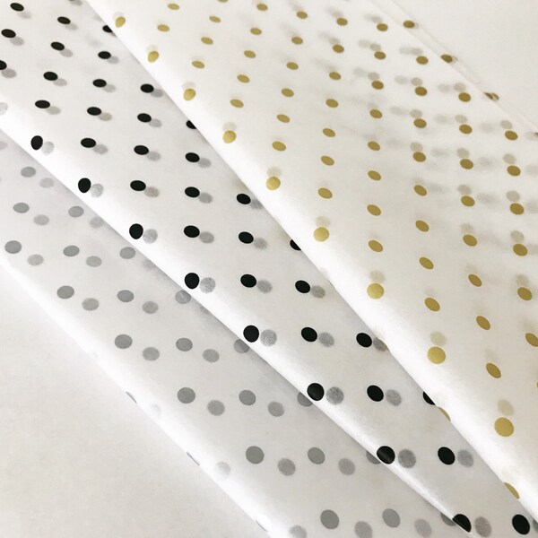 Polka Dot Tissue - Etsy