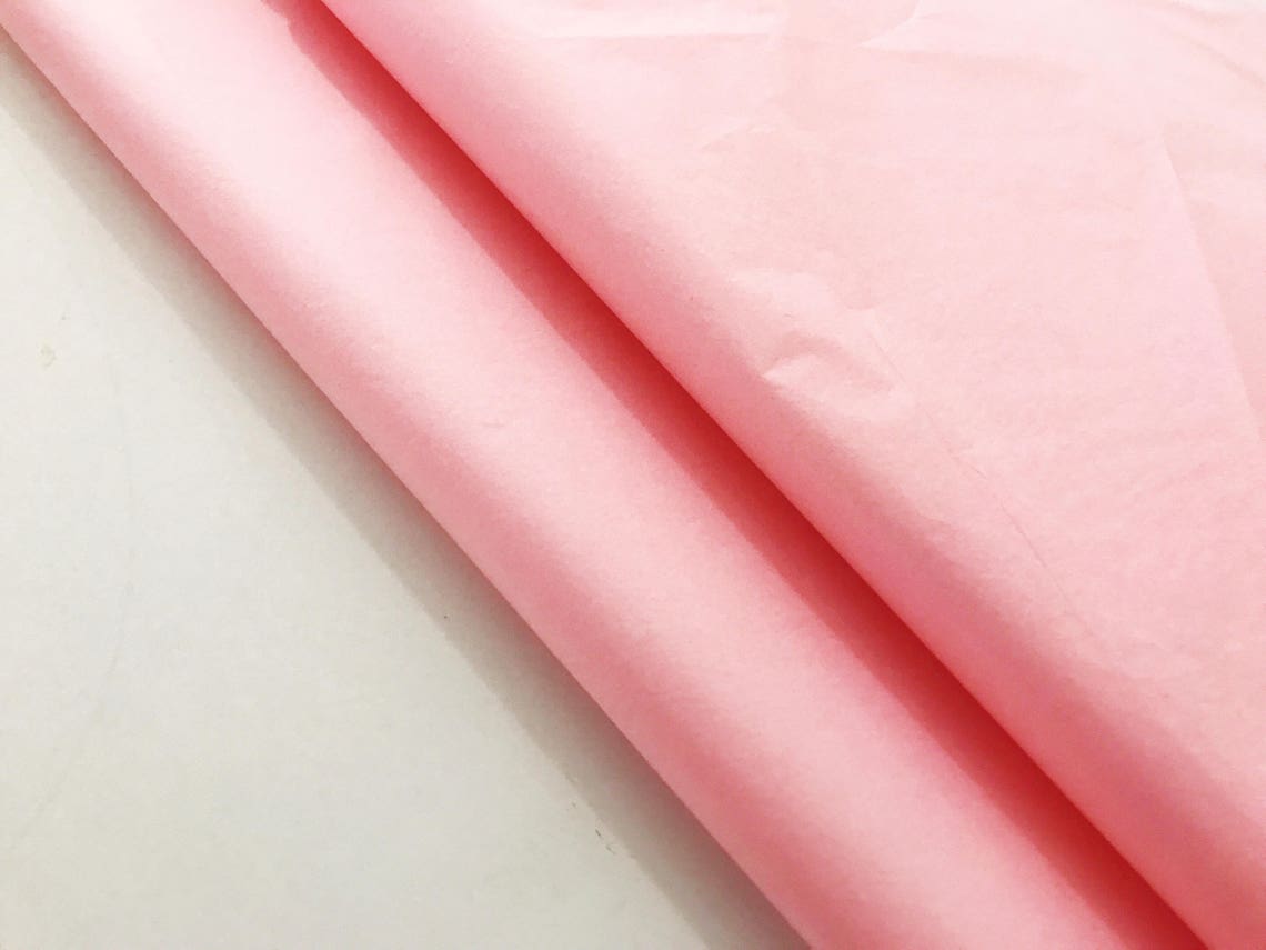 10 X Sheets Blush Pink Tissue Paper Sheets Gift Wrapping/bulk - Etsy