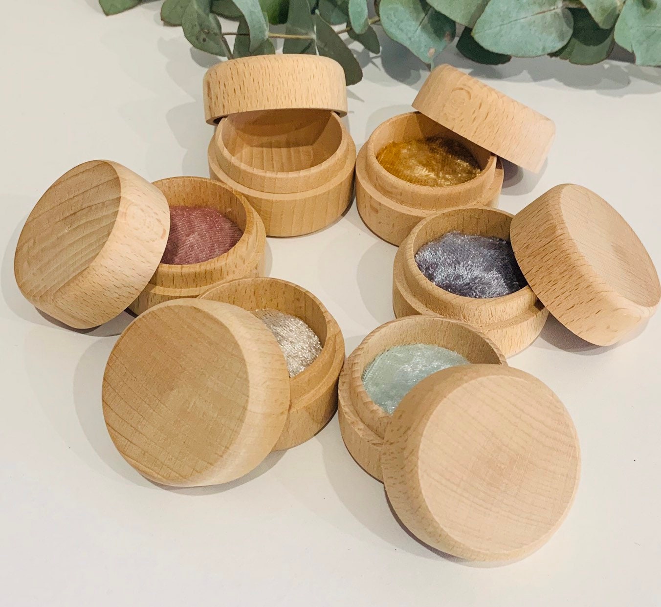 1 X Blank Ring Box/wood Ring Box/wedding Ring Box/ring Box | Etsy