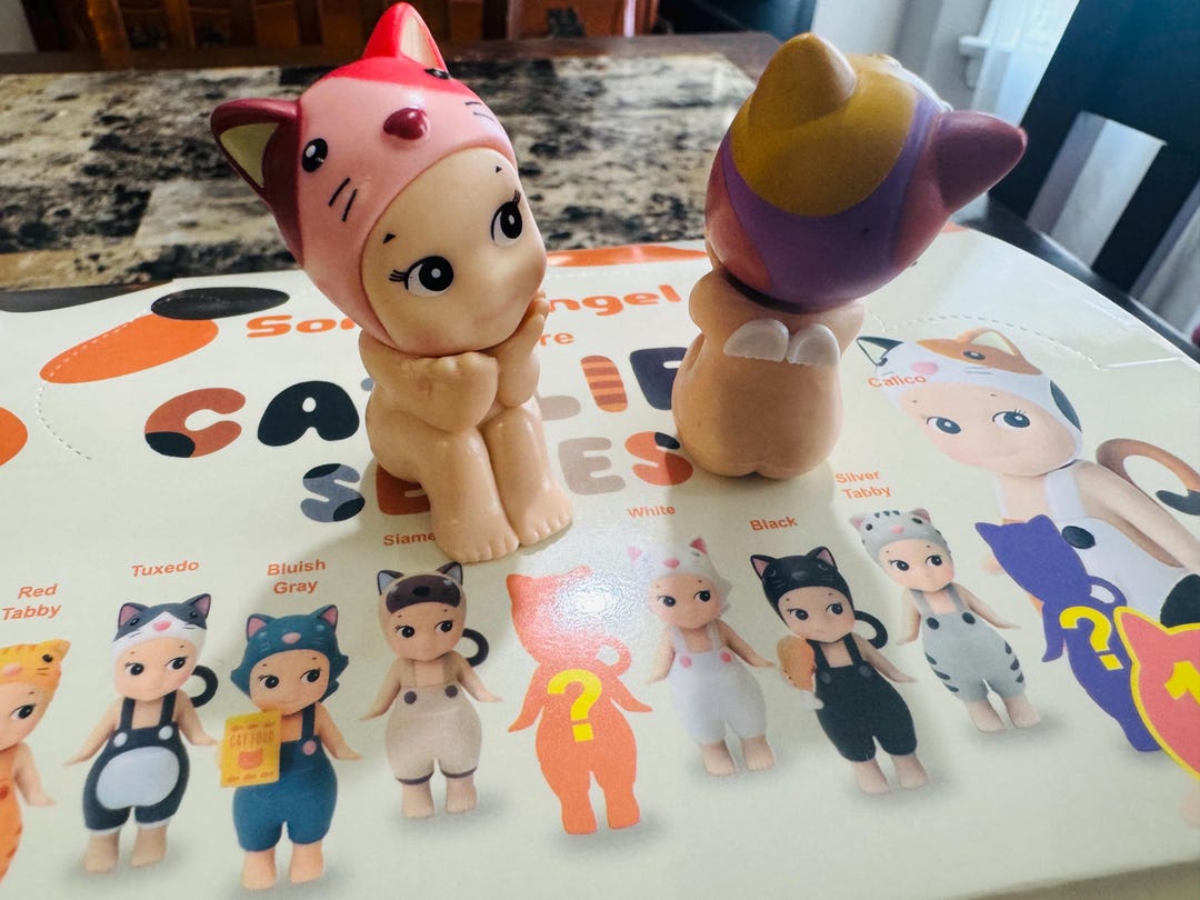 Sony Angel Cat Life Figurine - Etsy