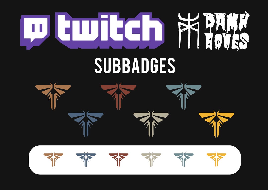 Firefly Sub Badges for Twitch INSTANT DOWNLOAD Twitch Subbadges ...