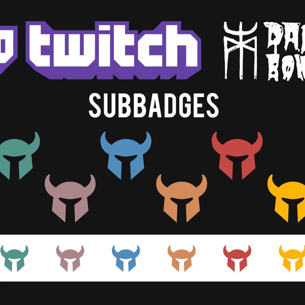 Twitch Sub Badges Knight - Etsy