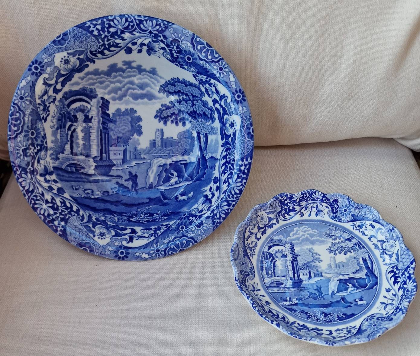 Vintage Bowls From Spode in the Blue Italian Pattern. 2 - Etsy UK