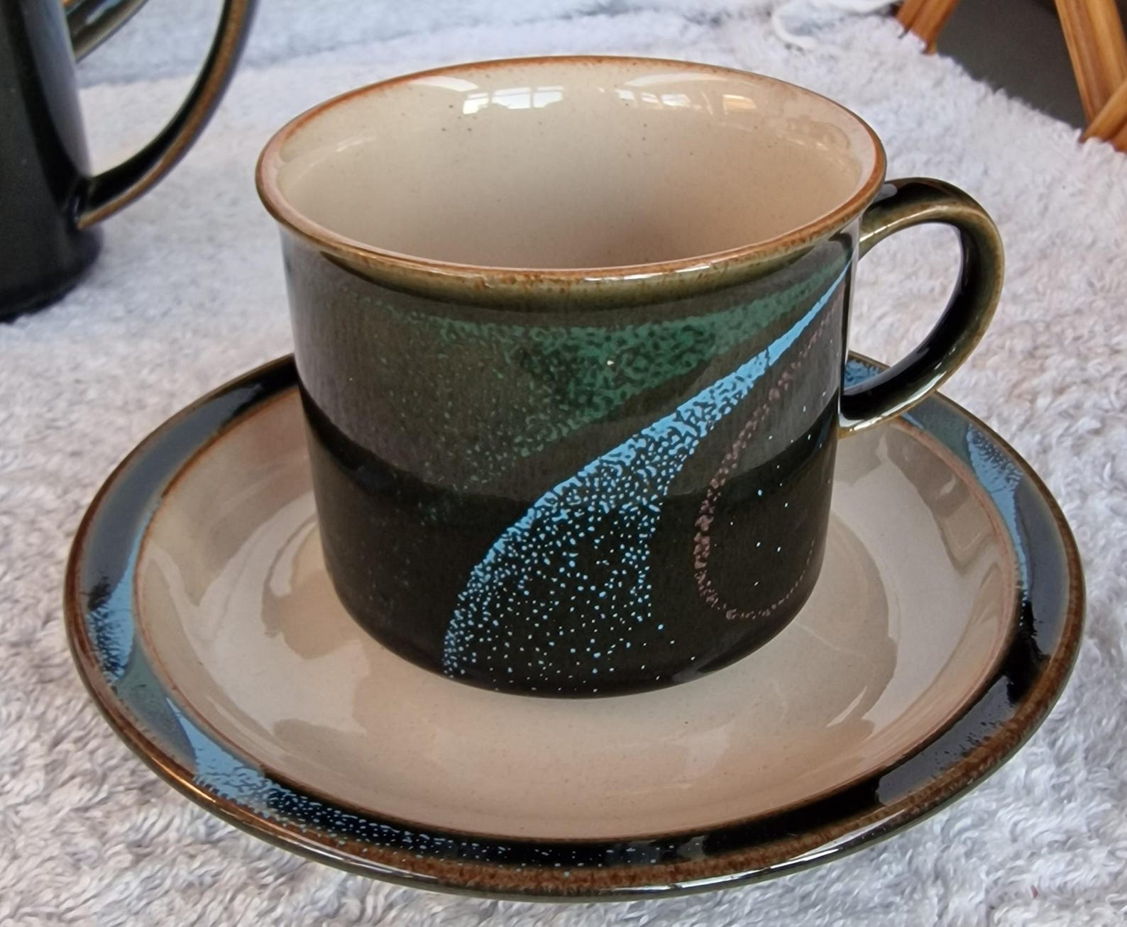 Vintage Denby Stoneware: Mercury Pattern Dinnerware, Tea Set - Choose ...