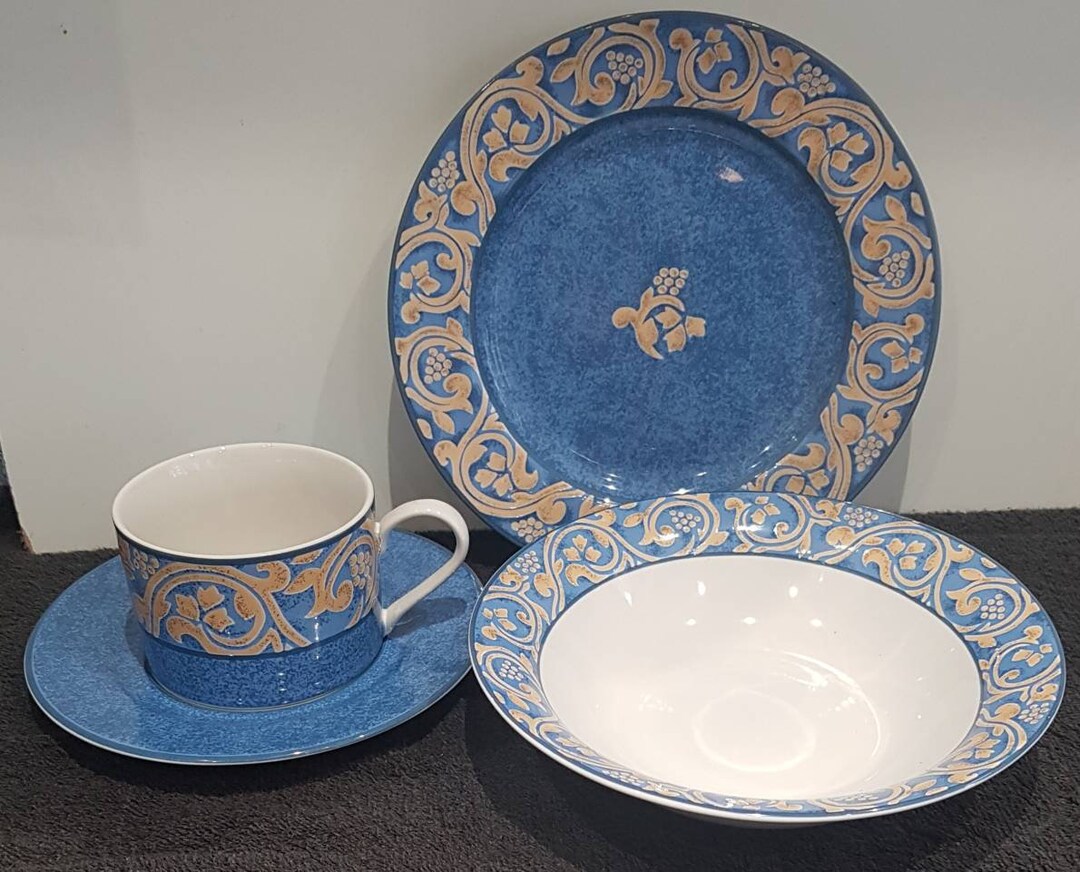 British Home Stores Stoneware 4 Piece Breakfast or Dessert Set ...
