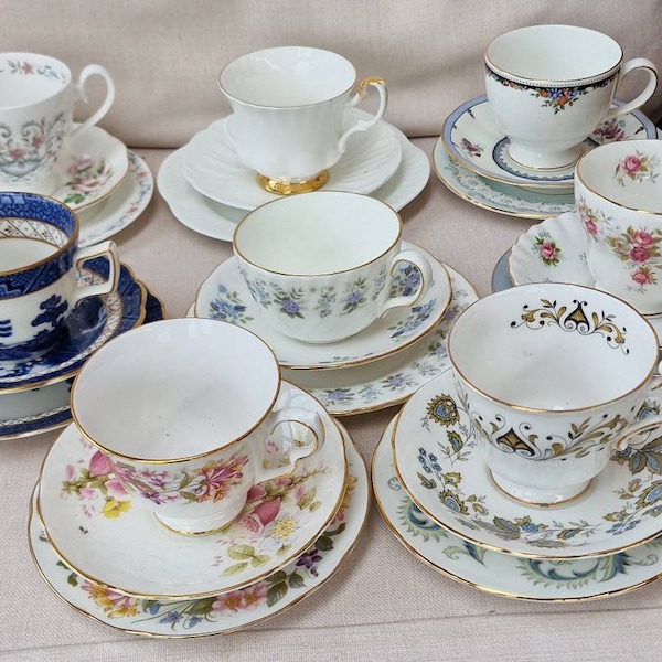 Bone China Tea Set - Etsy