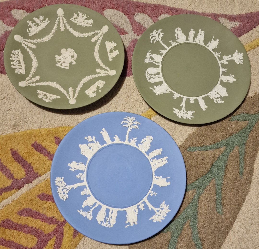 Wedgwood Jasperware Display Plates 3 to Choose From - Etsy