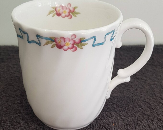 Minton Fine Bone China Mugs Ribbons and Blossom Pattern. - Etsy