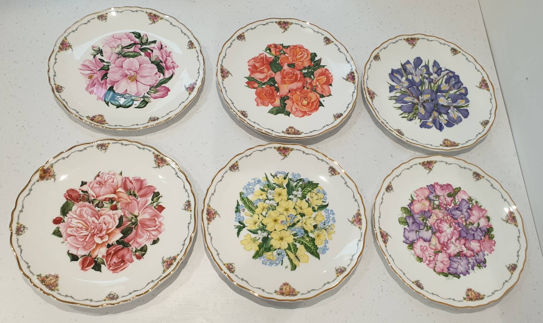 Limited Edition Royal Albert Collectors Plates by Sara Anne Schofield ...