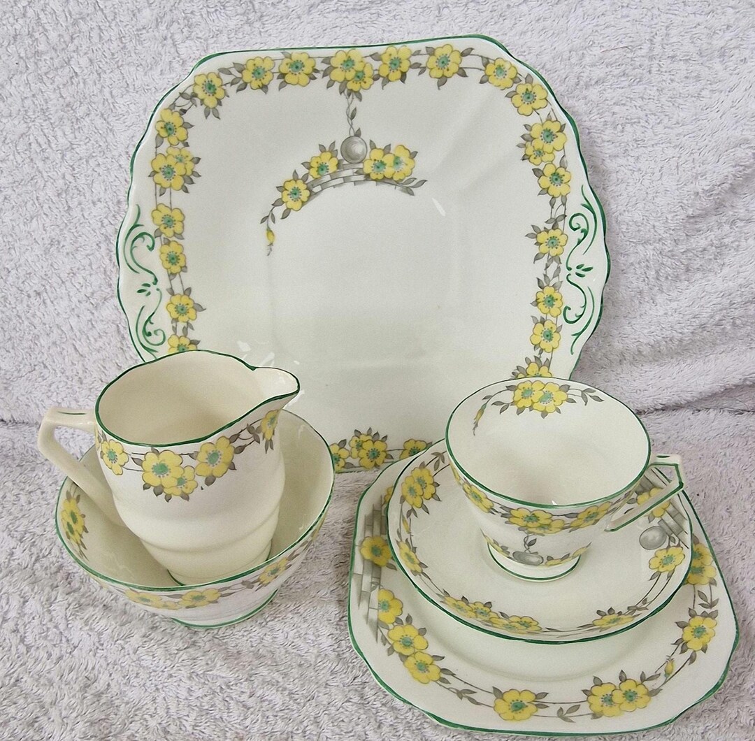 Fenton Bone China Tea Items. - Primroses Pattern. Choose From Drop Down ...