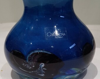 Caithness Glass Vase | Etsy