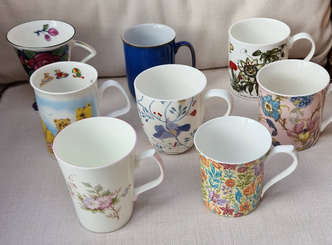 Selection of China Tea or Coffee Mugs - 8 Different Available, Please ...